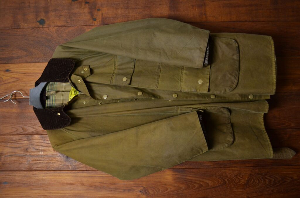 【YELLOW tag】Barbour Solway Zipper olive c40 @1971 | British wax-jacket ...